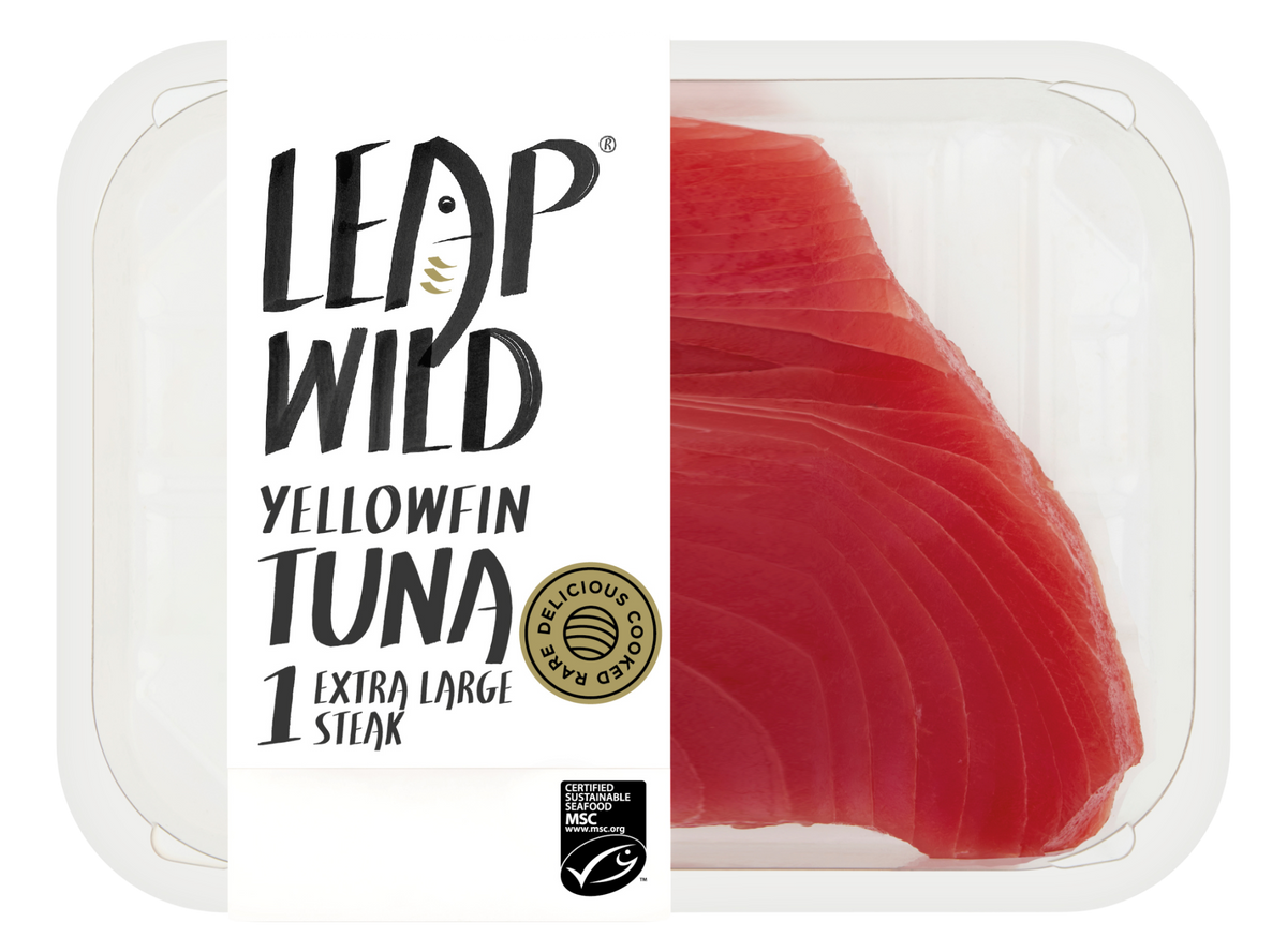 Extra Large Yellowfin Tuna Steak – Leap Wild Fish