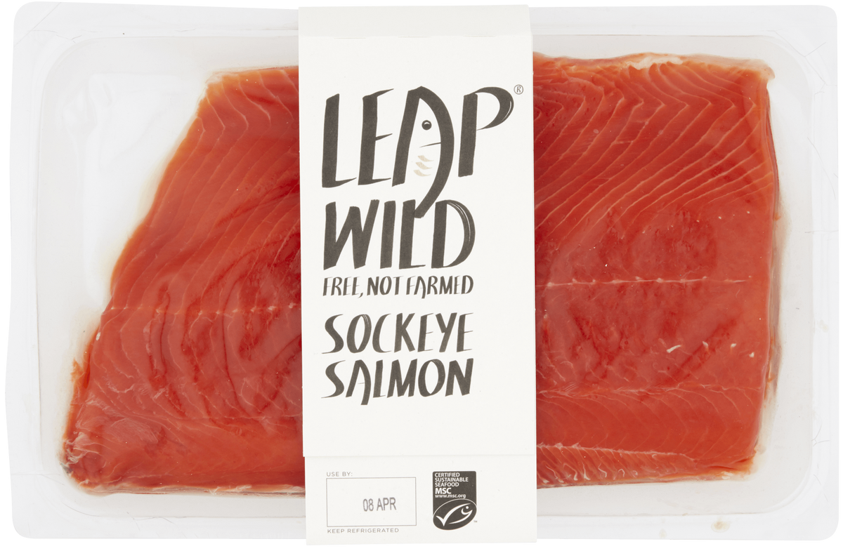 Sockeye Salmon Side – Leap Wild Fish